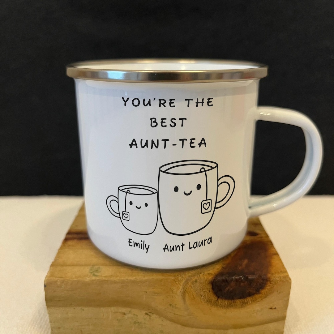 Personalized Best Aunt-tea Camp Mug, You'll Always Be My Favorite Aunt ...