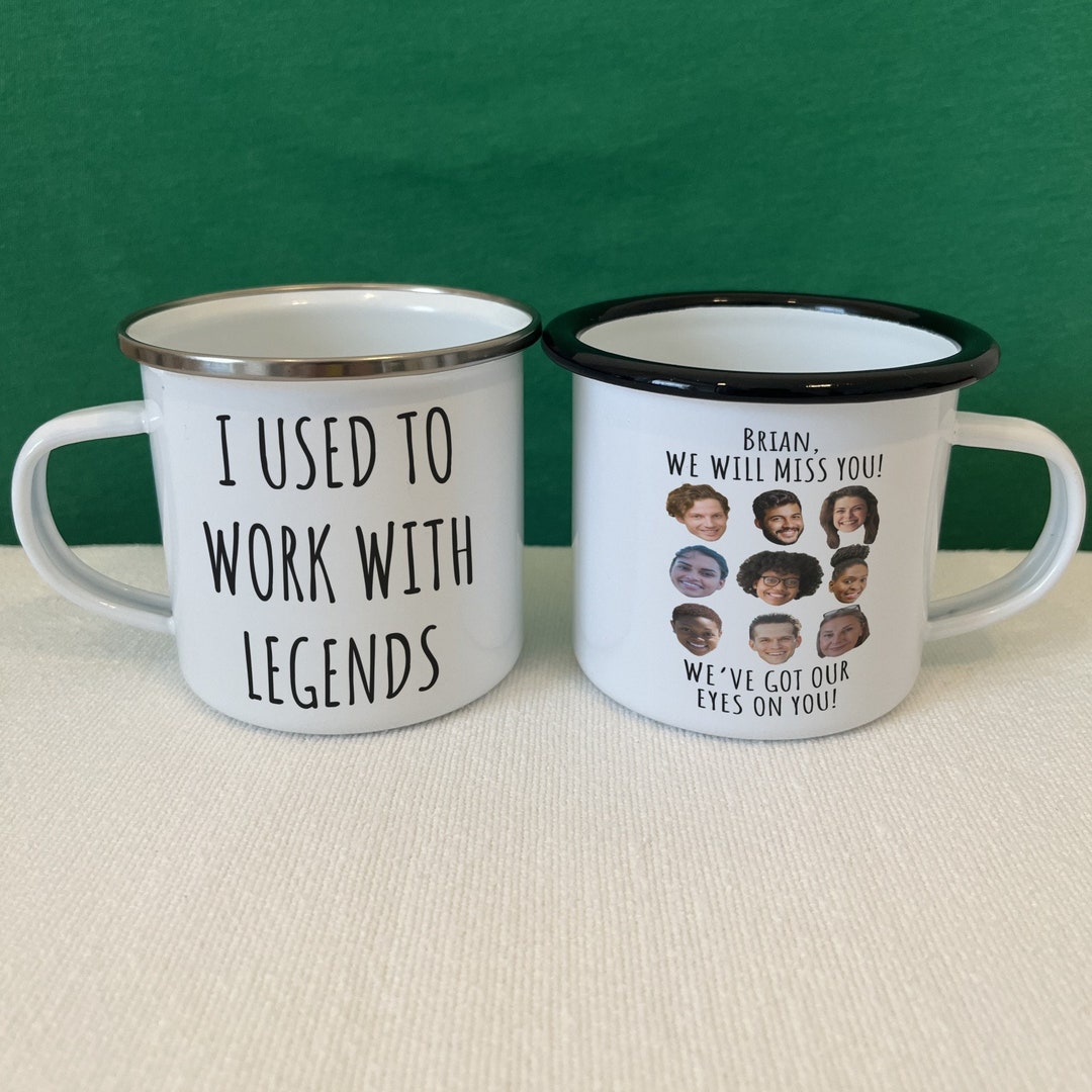 Coworker Leaving Camp Mug, Retirement Gift for Boss, Funny Work Present ...