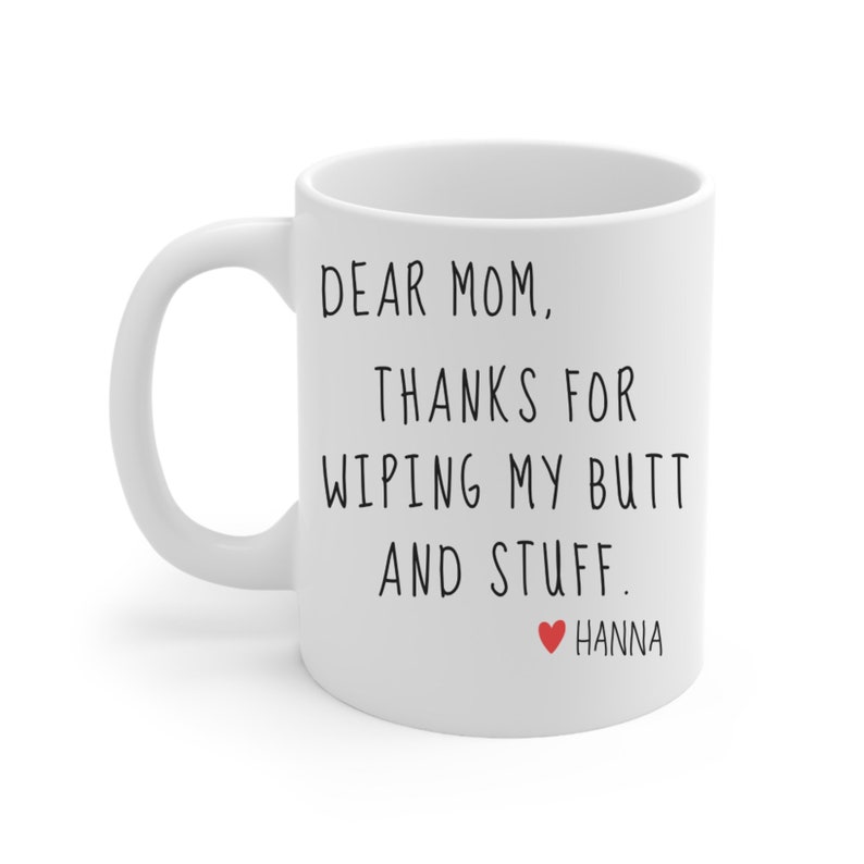 Funny Joke Gift Mug for Mom, Mothers Day Gift to Mommy, Personalized ...