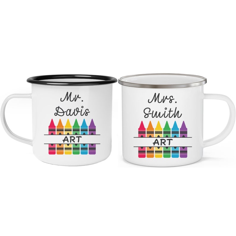Personalized Art Teacher Mug, Teacher Appreciation Week, Best Teacher ...