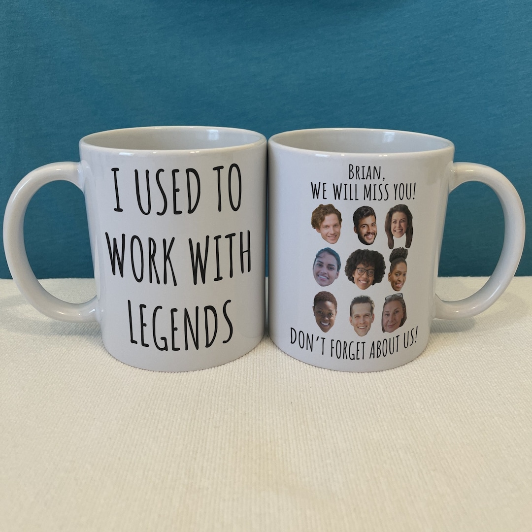 Funny Coworker Leaving Mug: Retirement, Farewell Gift - Etsy