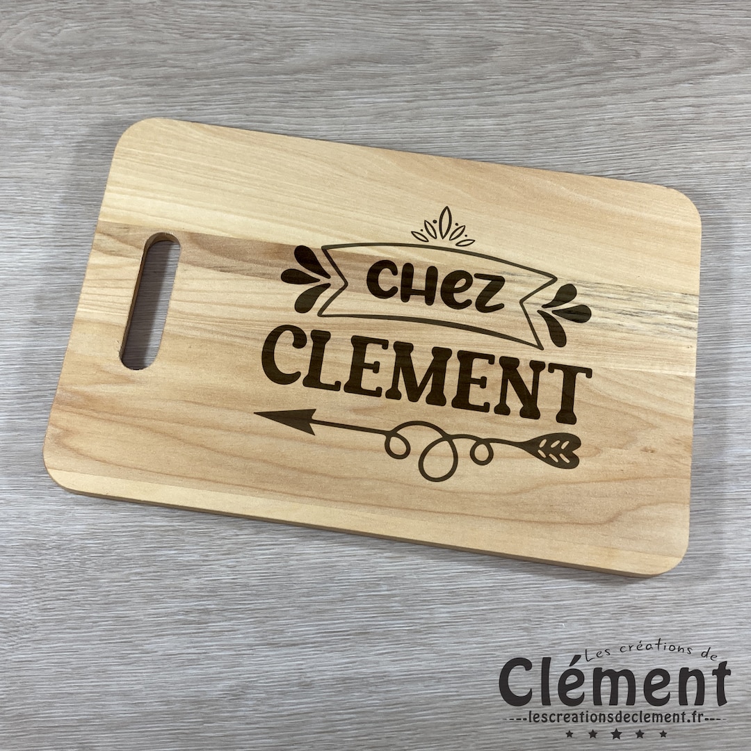 Personalized Wooden Aperitif Board 30x20cm With Laser Engraving home ...