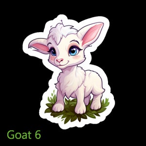 Goat Stickers - Etsy