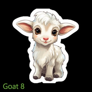 Goat Stickers - Etsy