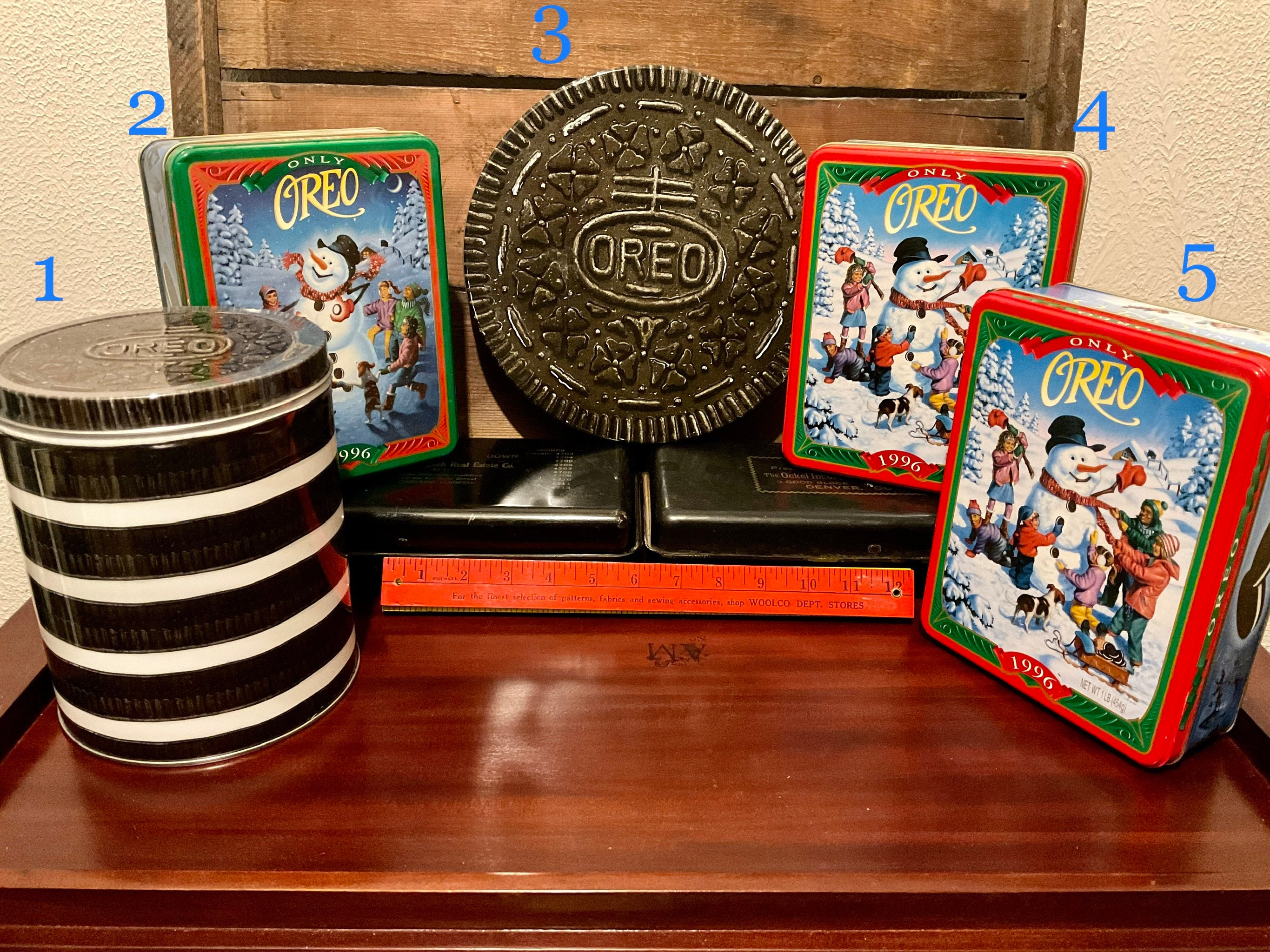 Variety of Vintage Collectible Oreos Tin Canisters. Pick Your Favorite ...