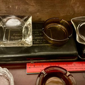 Vintage Mid Century Modern Ashtrays Pick Your Favorite - Etsy