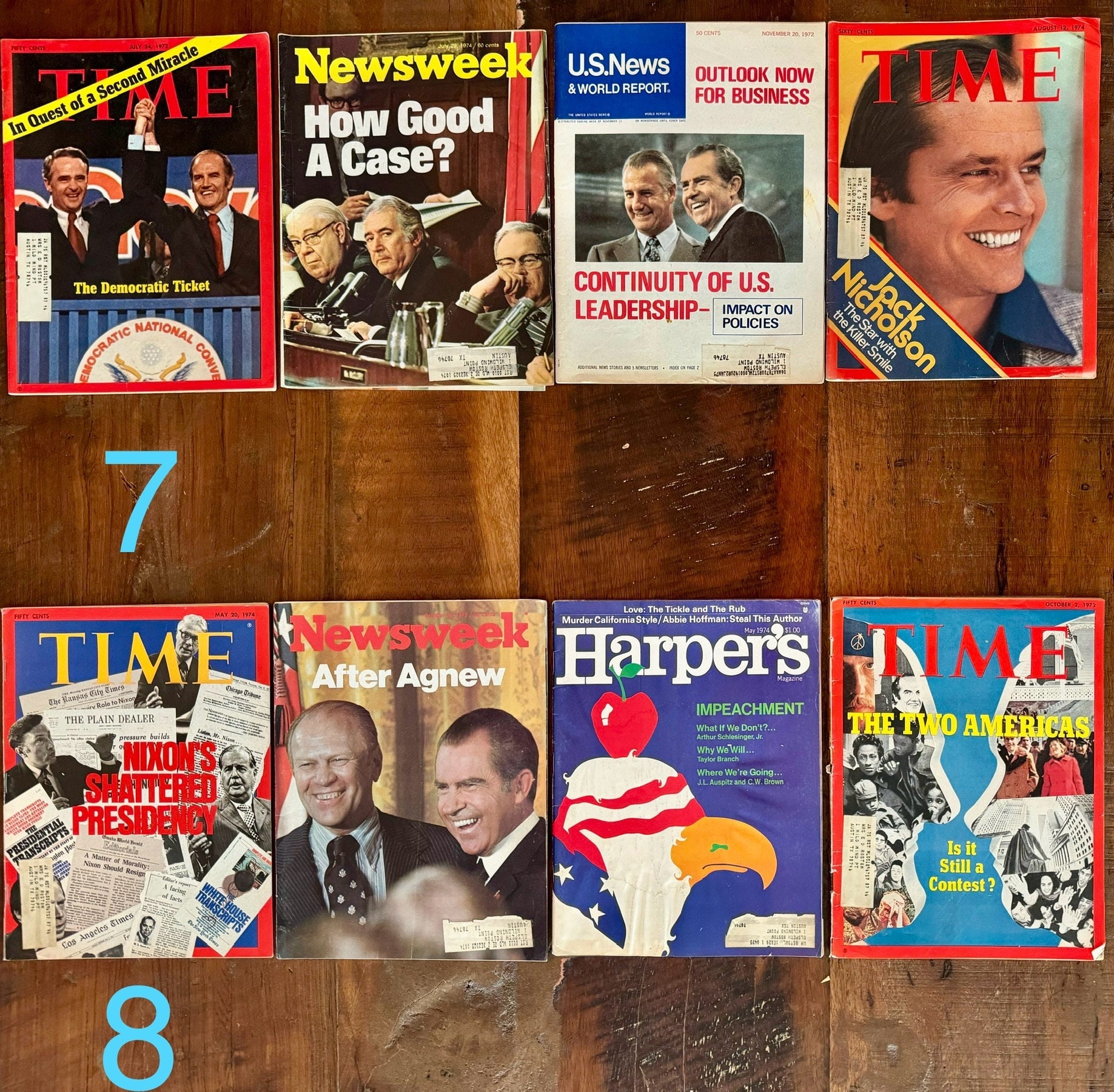 Lot of 4 Vintage 1970s Magazines All for One Price - Etsy