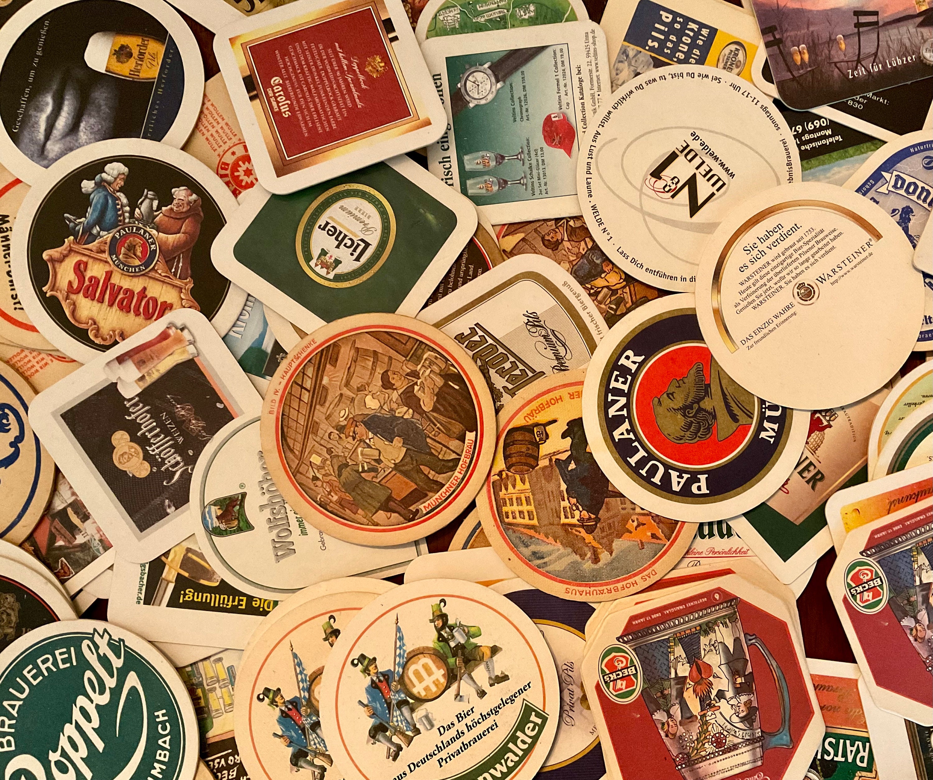 Vintage Beer Coasters From Around the World! - Etsy