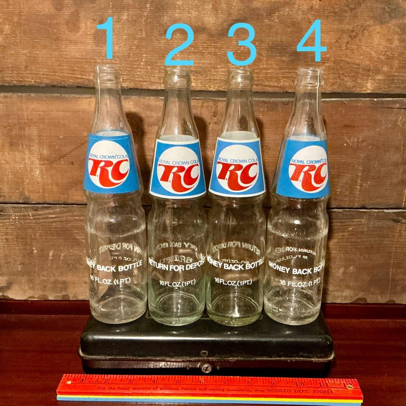 Rc Cola Vintage Bottle - Etsy