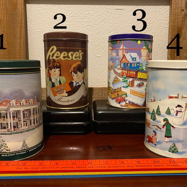 Vintage Candy Tin - Etsy