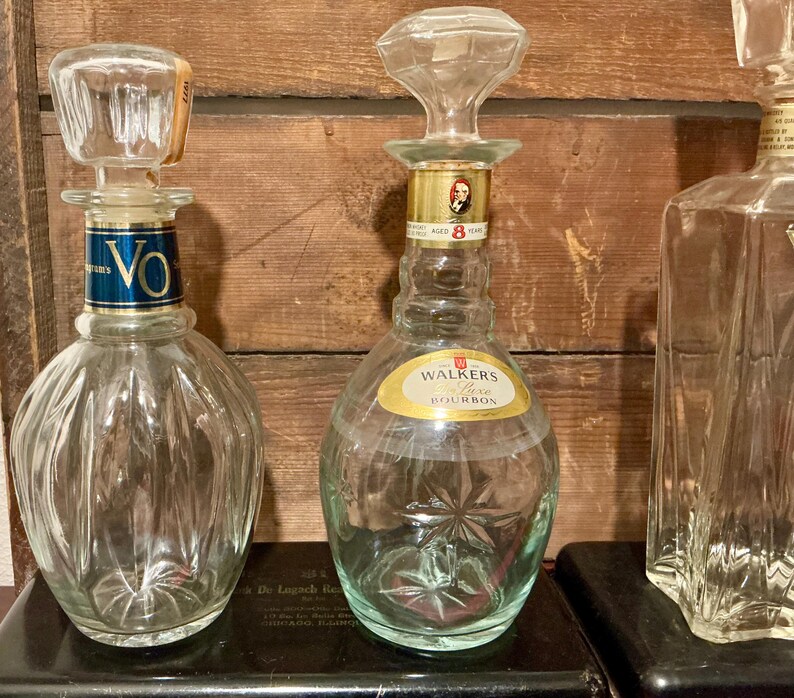 Vintage Collectible Liquor Bottles - Pick Your Favorite! - Etsy