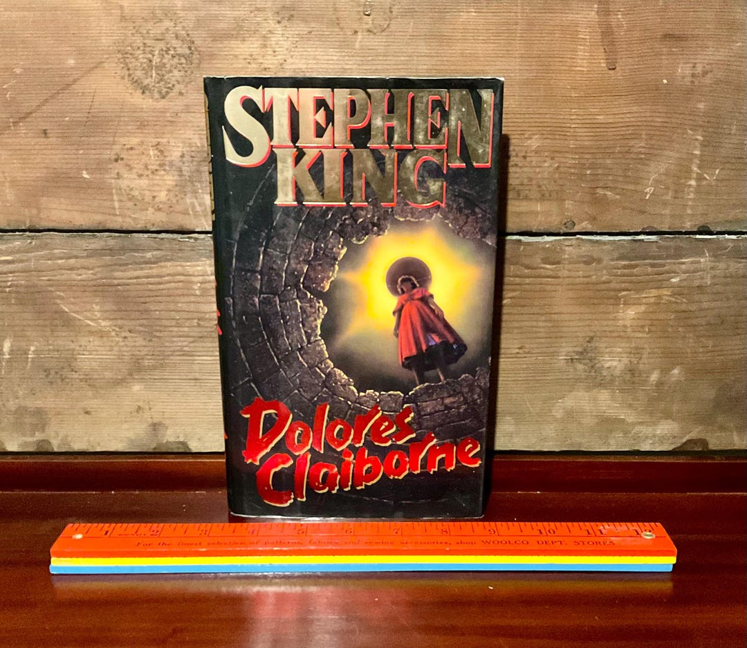 Stephen King Dolores Caliborne 1993. First Edition Book - Etsy