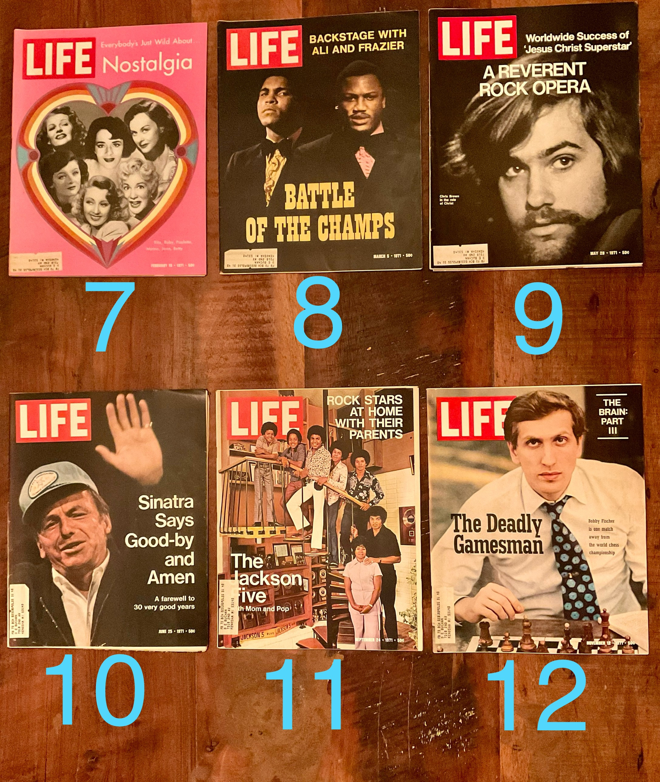 Variety of 30 Vintage Collectible 1970s Life Magazines Pick Your ...