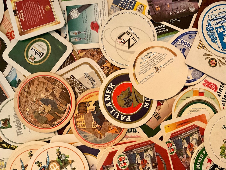 Vintage Beer Coasters From Around the World! - Etsy