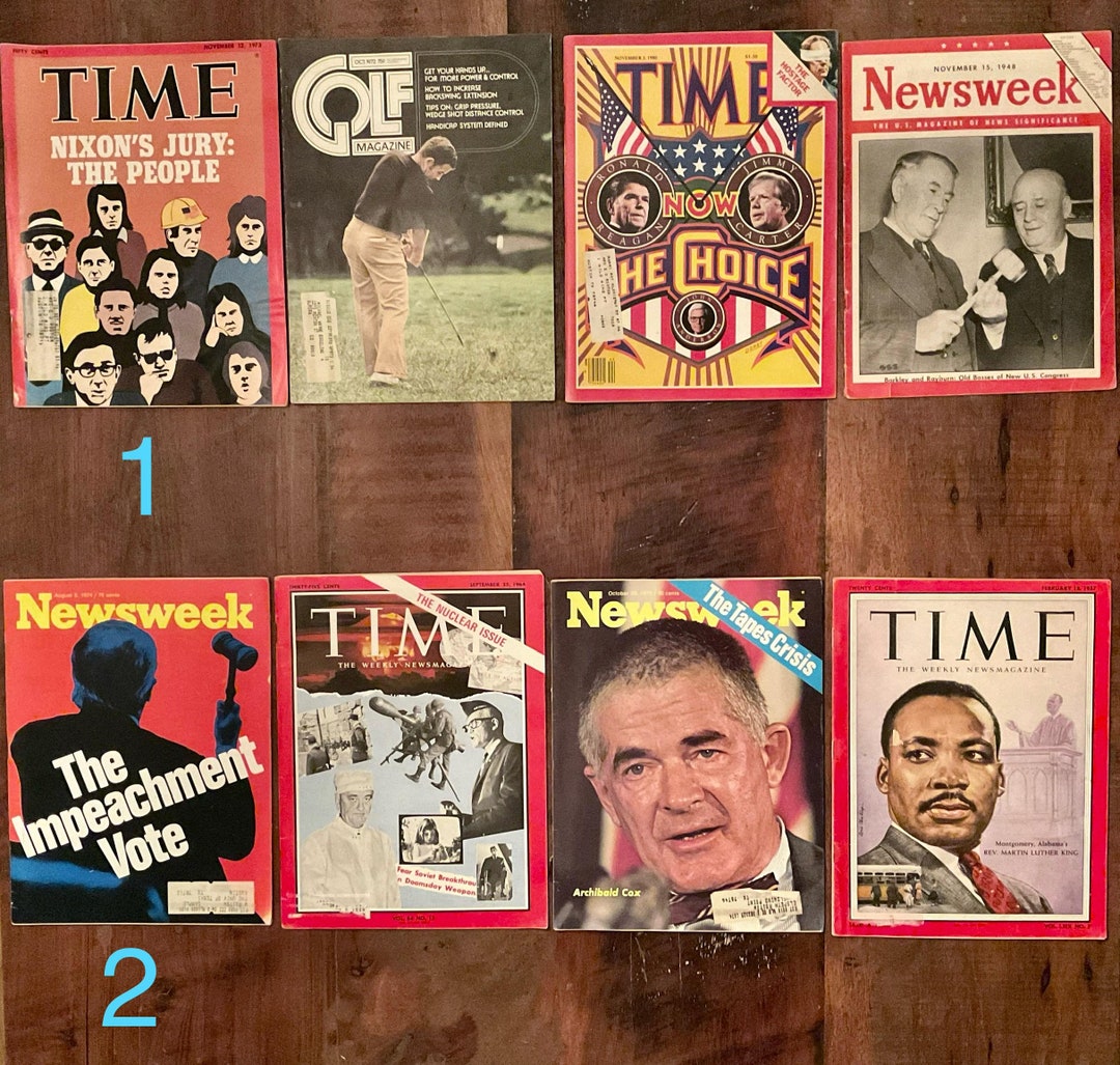 Lot of 4 Vintage 1970s Magazines - All for One Price! - Etsy