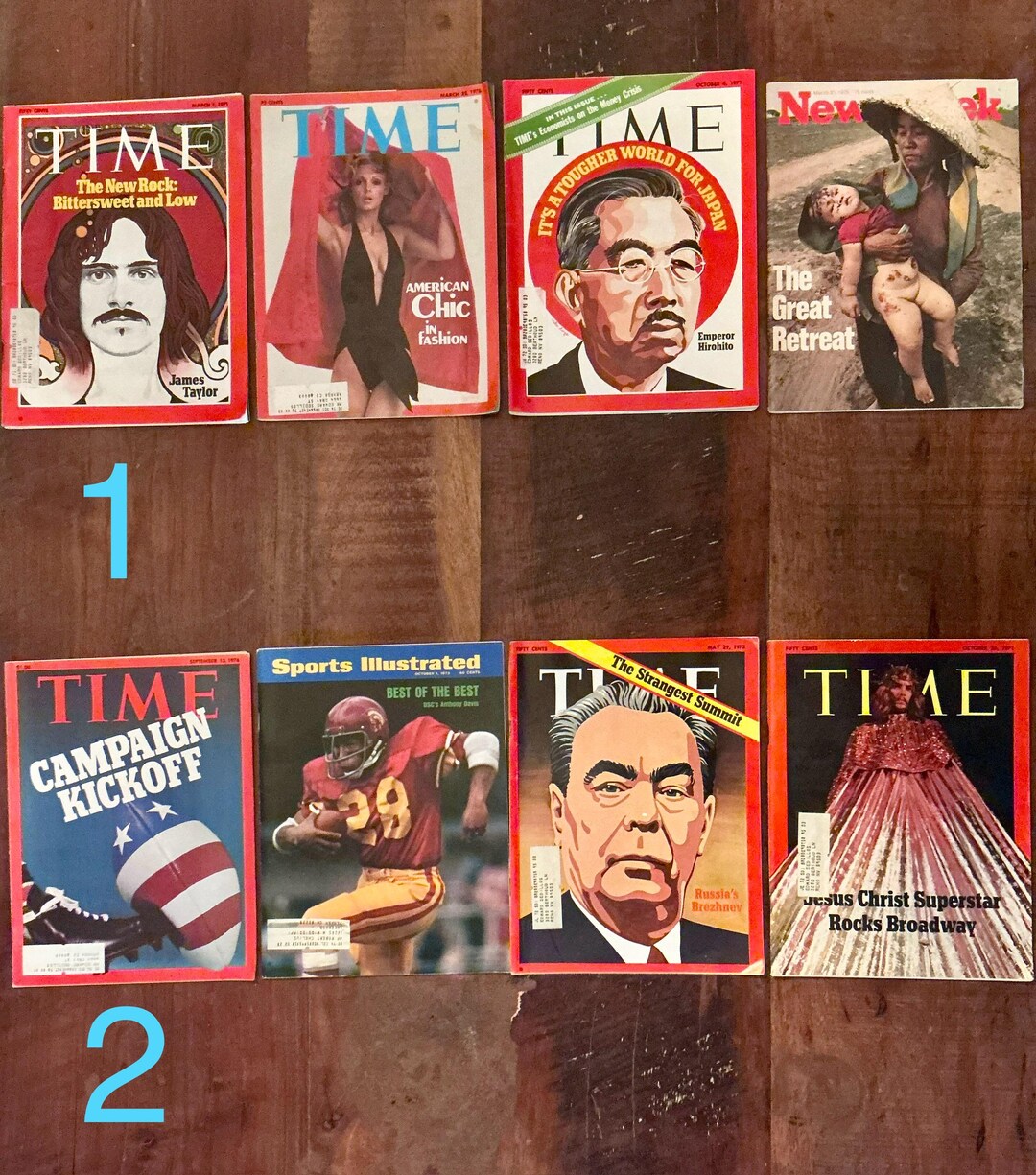 Lot of 4 Vintage 1970s Magazines - All for One Price! - Etsy