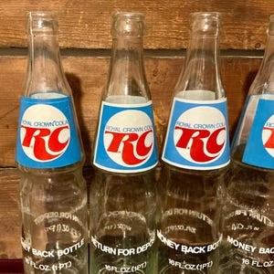 Vintage Collectible 1970s RC Cola Soda Bottles-pick Your Favorite! - Etsy