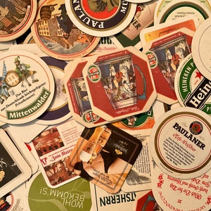 Vintage Beer Coasters From Around the World! - Etsy