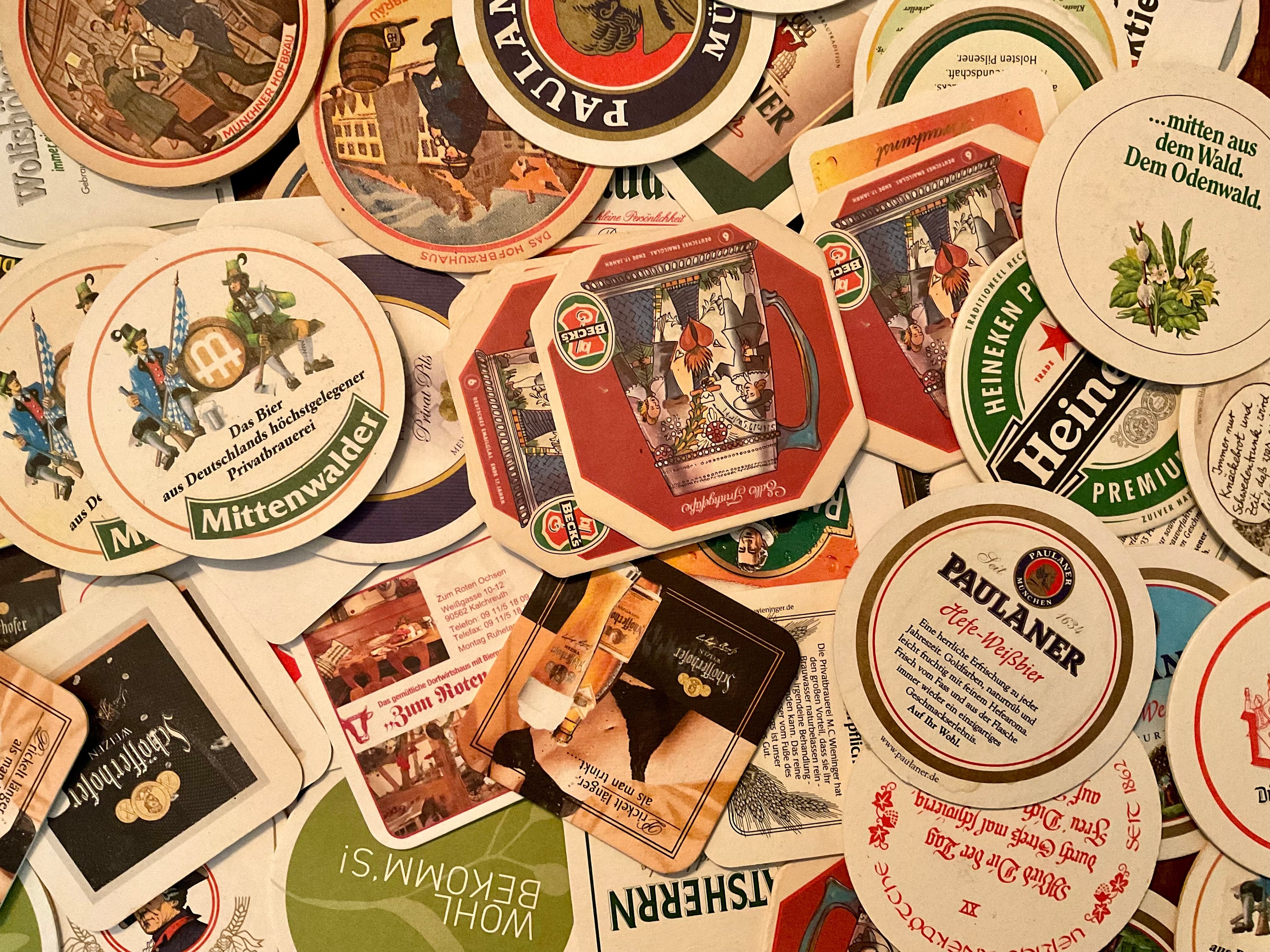 Vintage Beer Coasters From Around the World! - Etsy