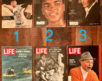 Variety of 30 Vintage Collectible 1980s Life Magazines Pick Your ...
