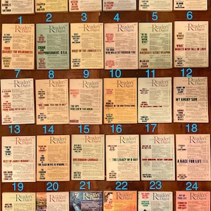 Variety of 30 Vintage 1980s Reader’s Digest Magazines - Pick Your ...