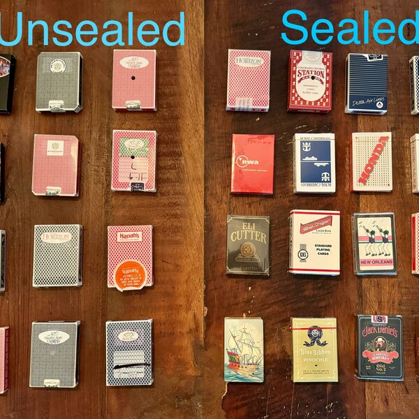 Collectible Playing Cards - Etsy