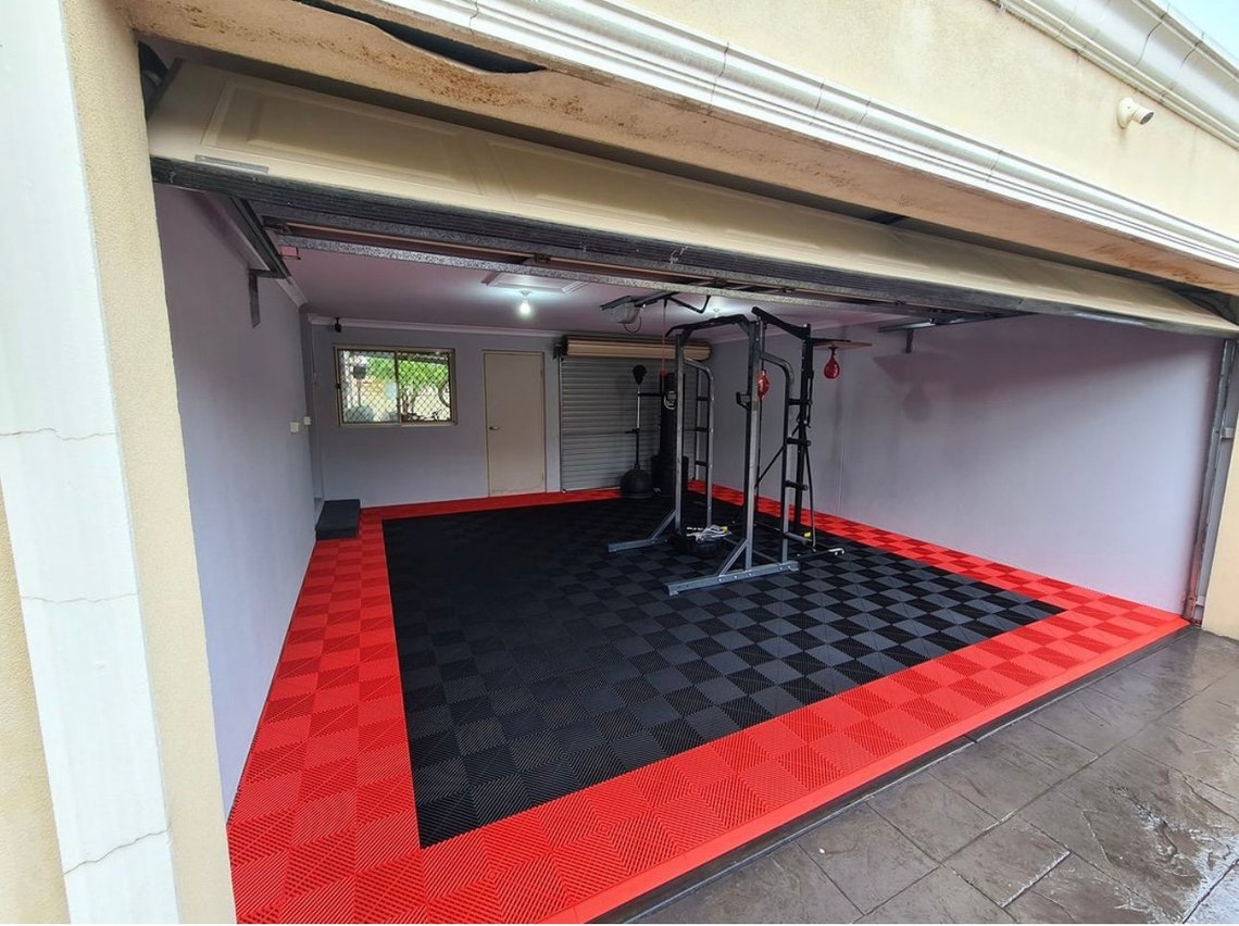 Vented Garage Floor Tiles PRICE PER M2 Modular Garage Flooring - Etsy