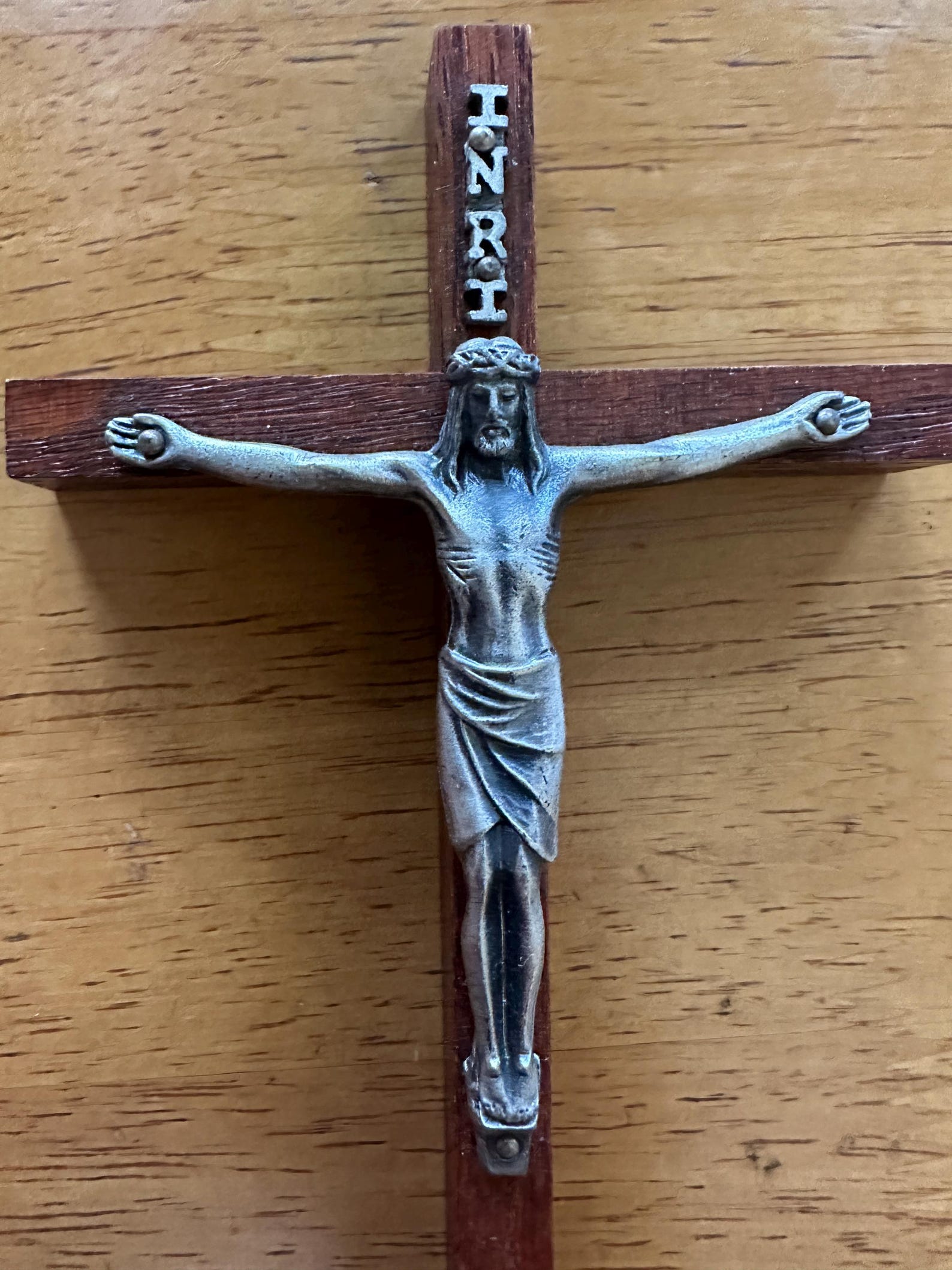 INRI Jesus on Cross Crucifix - Etsy