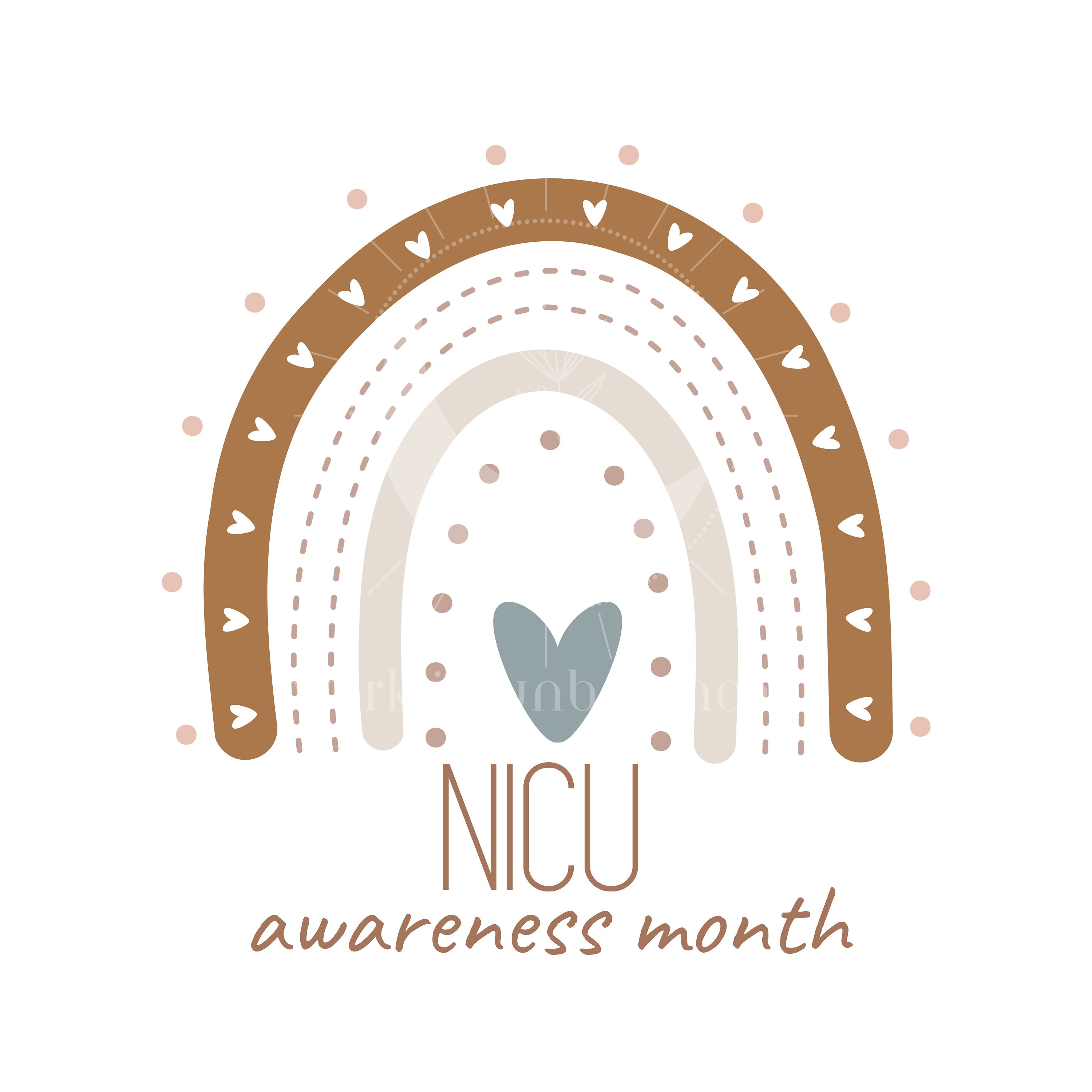 NICU Awareness Month SVG PNG - Etsy