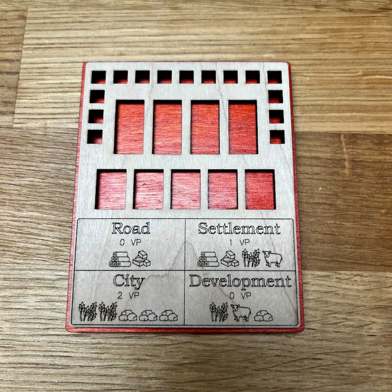 Catan Game Piece Organizer Holder Settlers of Catan Board Game Gift ...