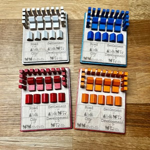 Catan Game Piece Organizer Holder Settlers of Catan Board Game Gift ...