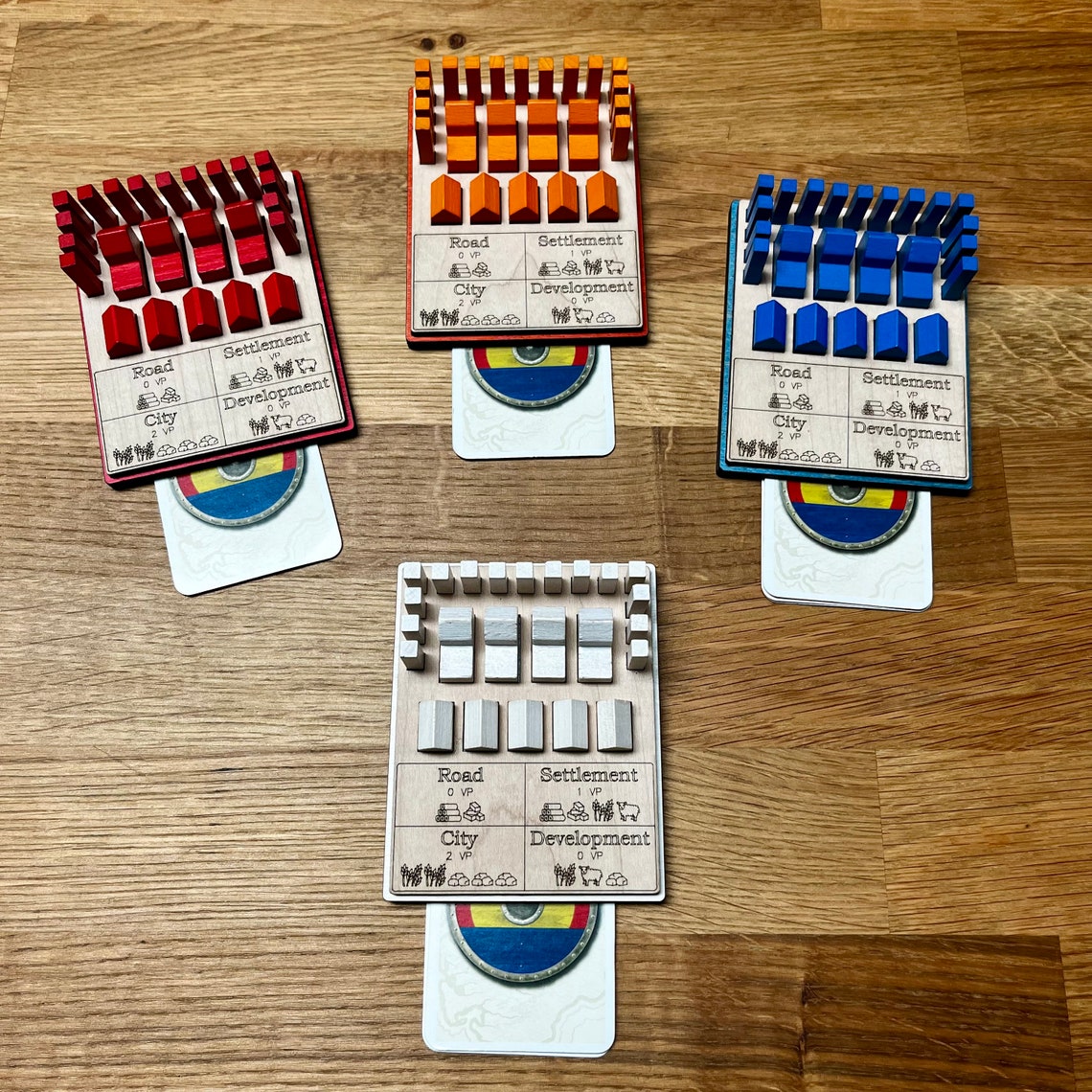 Catan Game Piece Organizer Holder Settlers of Catan Board Game Gift ...