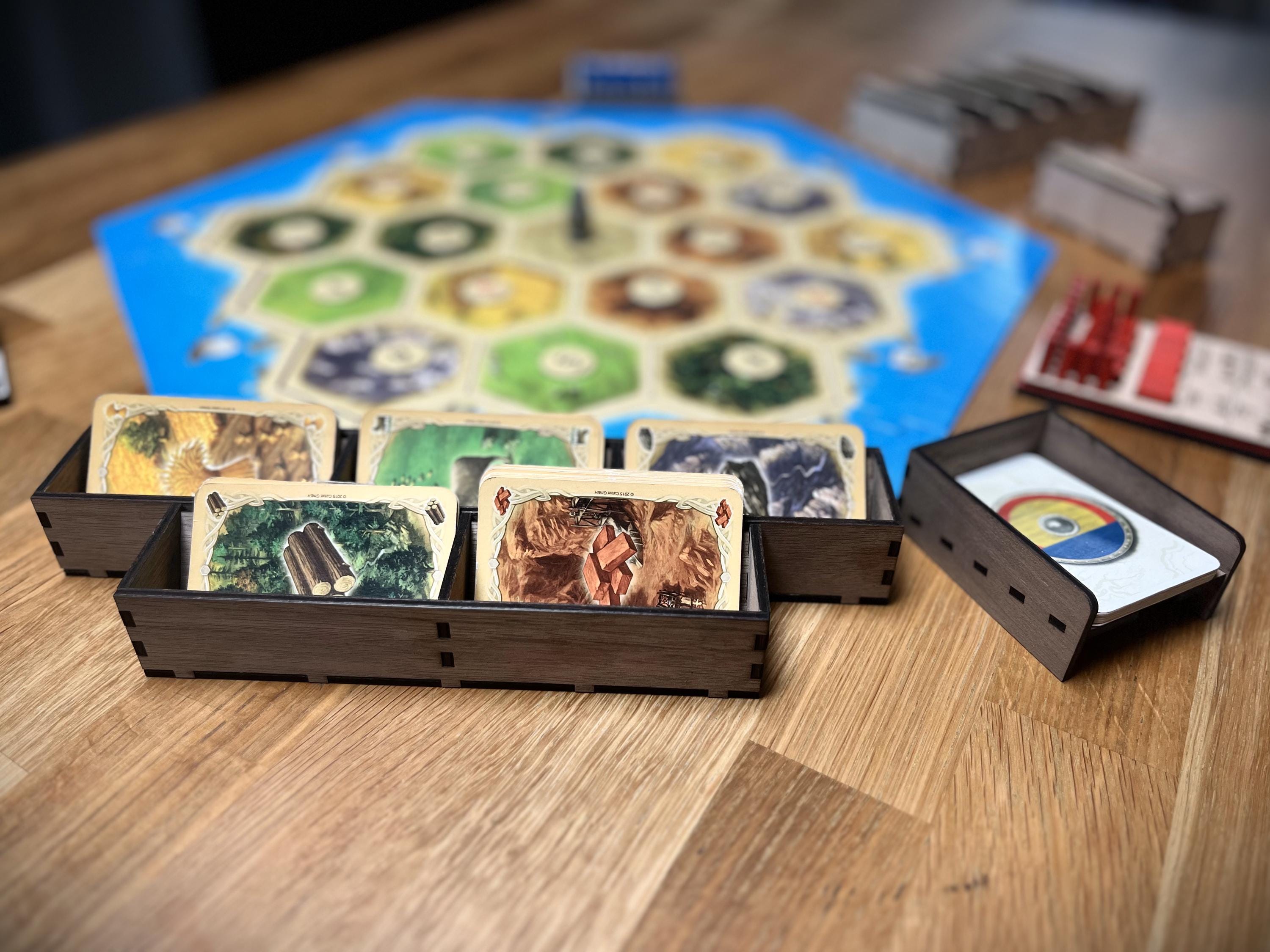 Settlers of Catan Resource Card Holder | Laser Cut File (digital ...