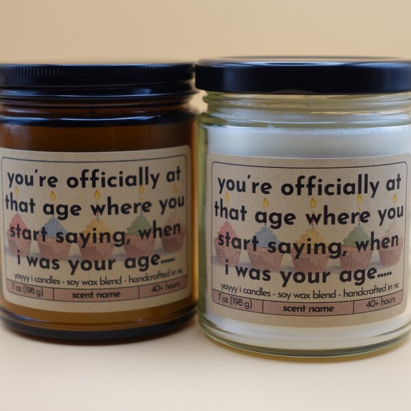 When I Was Your Age - Etsy