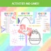 30 Printable Easter Activity Bundle Mazes, Games, Easter Sudoku ...