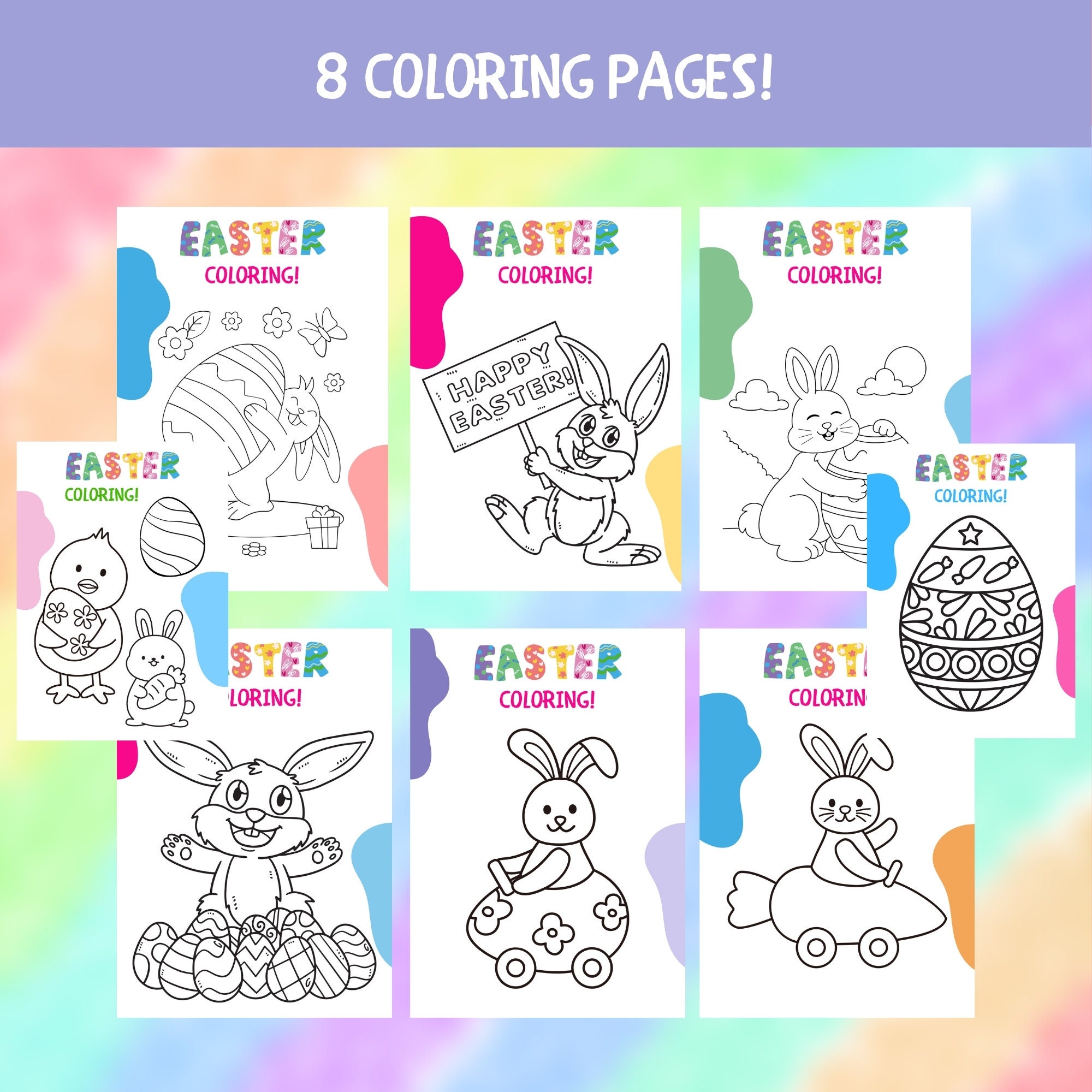 30 Printable Easter Activity Bundle Mazes, Games, Easter Sudoku ...