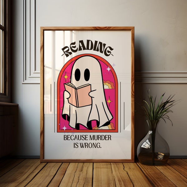 Reading Poster - Etsy