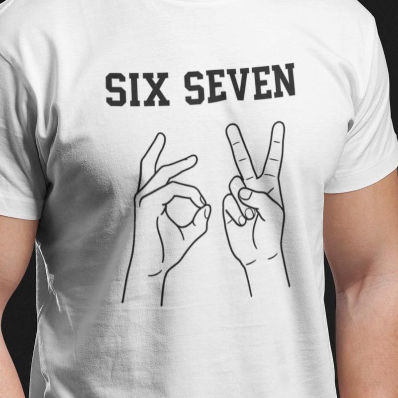 6 7 Hand Gesture Svg - Etsy