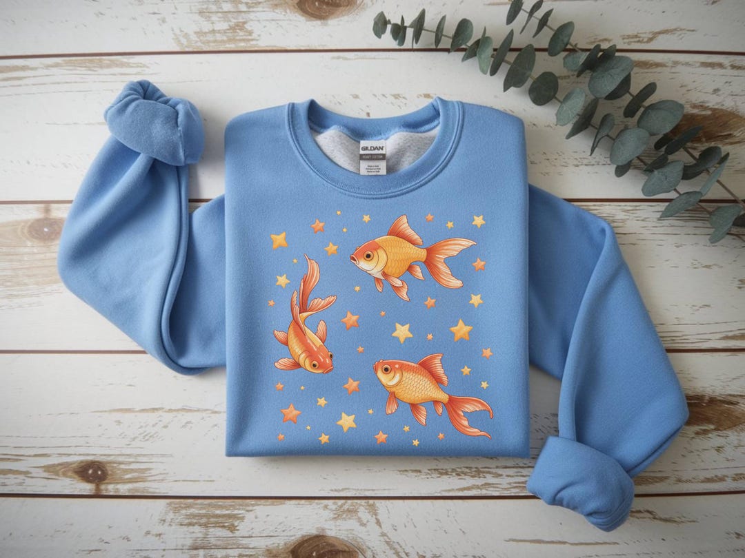 Goldfish Stars PNG: Ocean Clipart (digital Download - Etsy