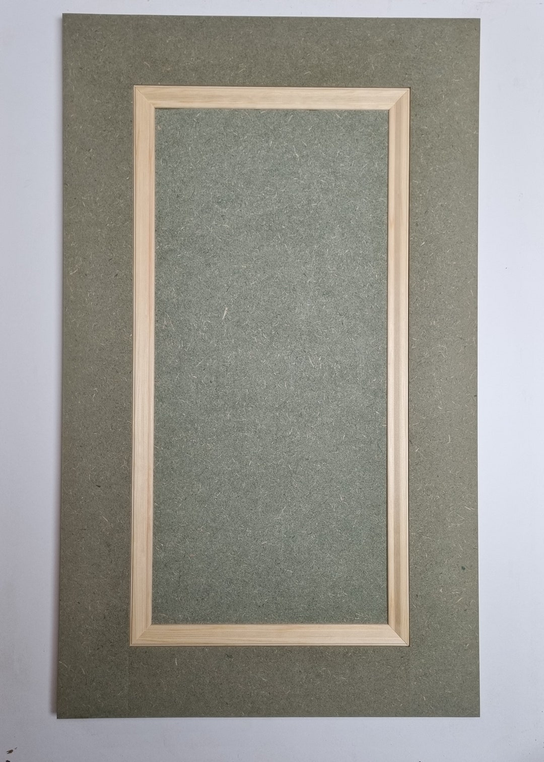 Bespoke Handmade MDF Shaker Style Kitchen Door With Beading Ref 2 Doors ...