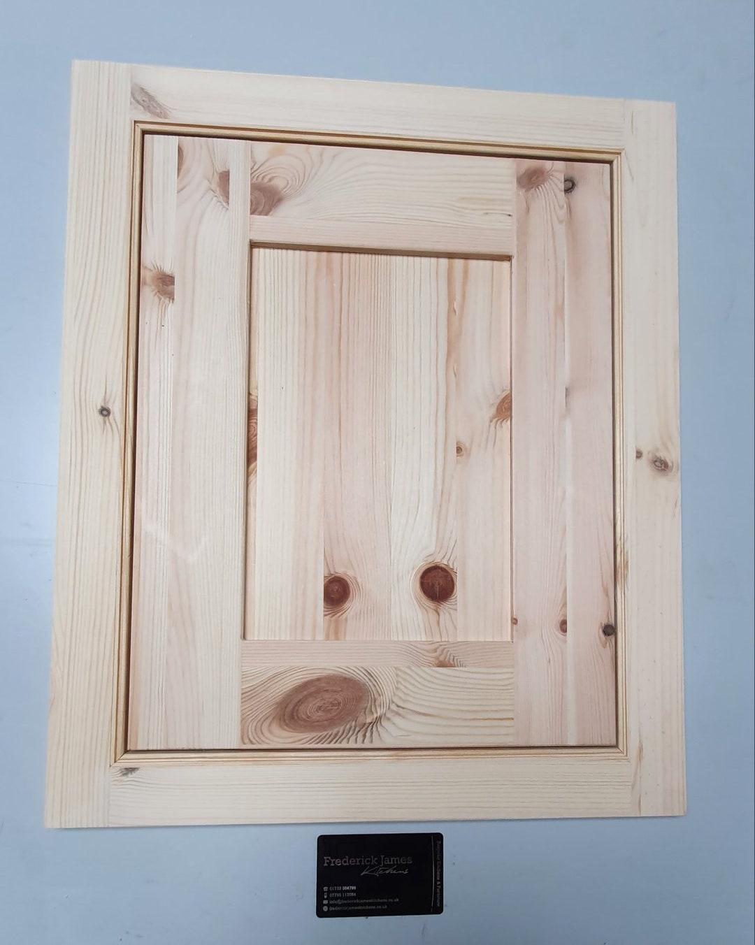 Bespoke Handmade Solid Pine Kitchen Door Inframe With Cock Beading Ref ...