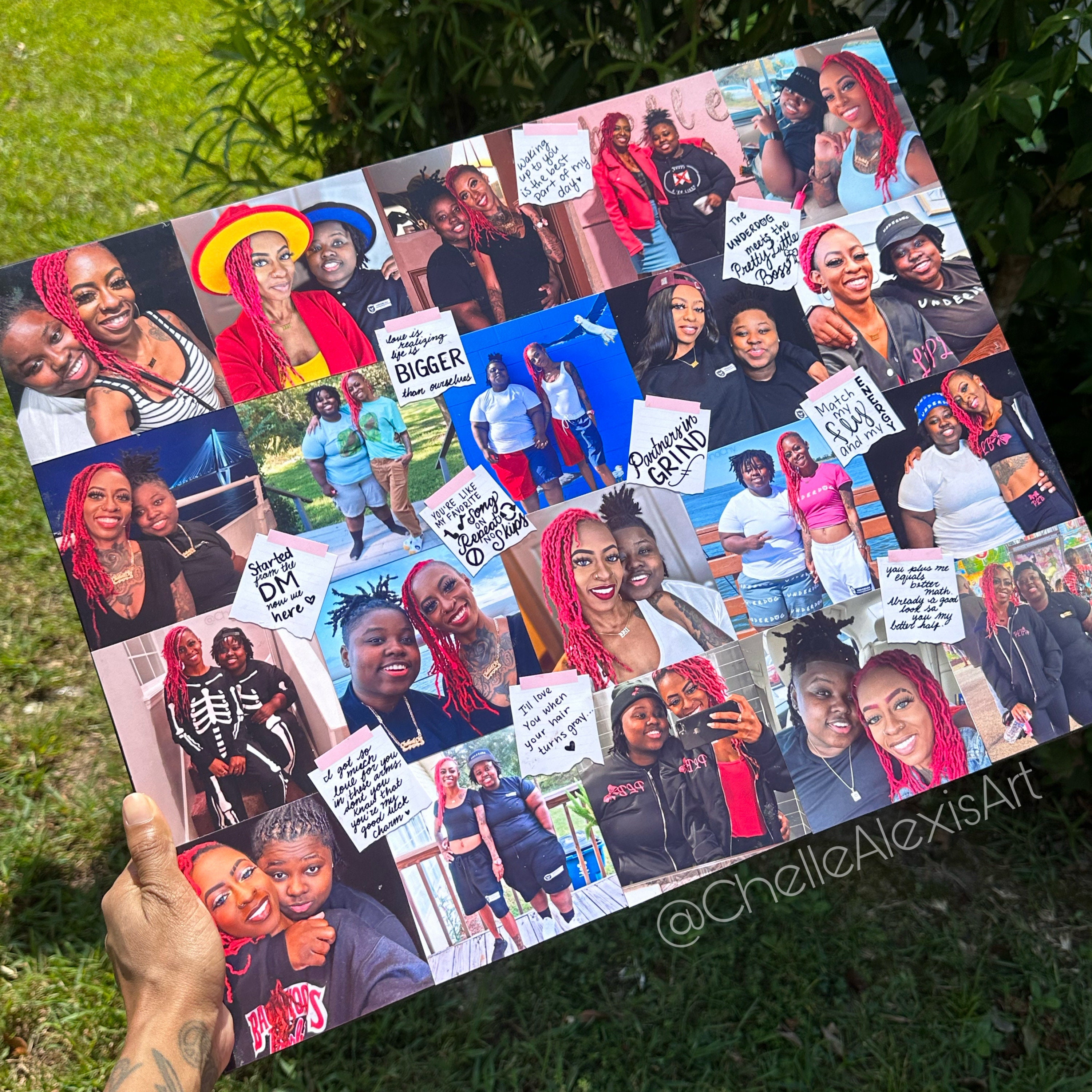Personalized Photo Collage Canvas - Etsy