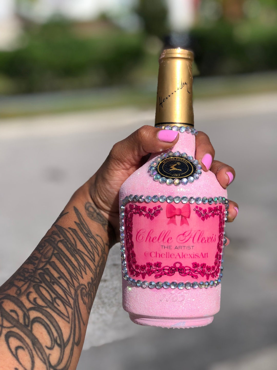 Custom Hennesy Bottle - Etsy