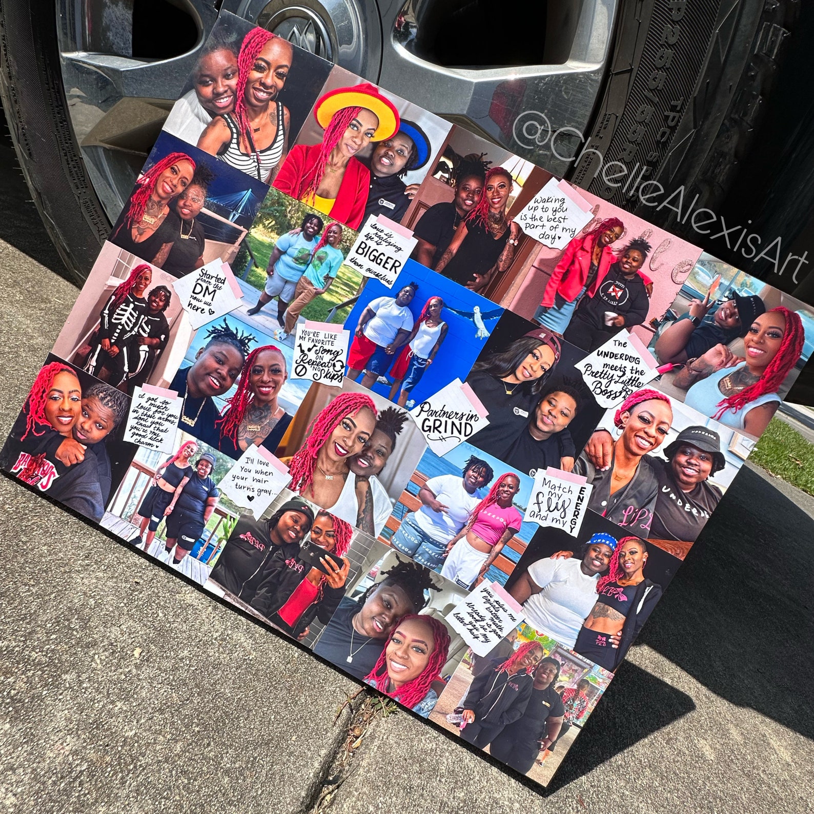 Personalized Photo Collage Canvas - Etsy