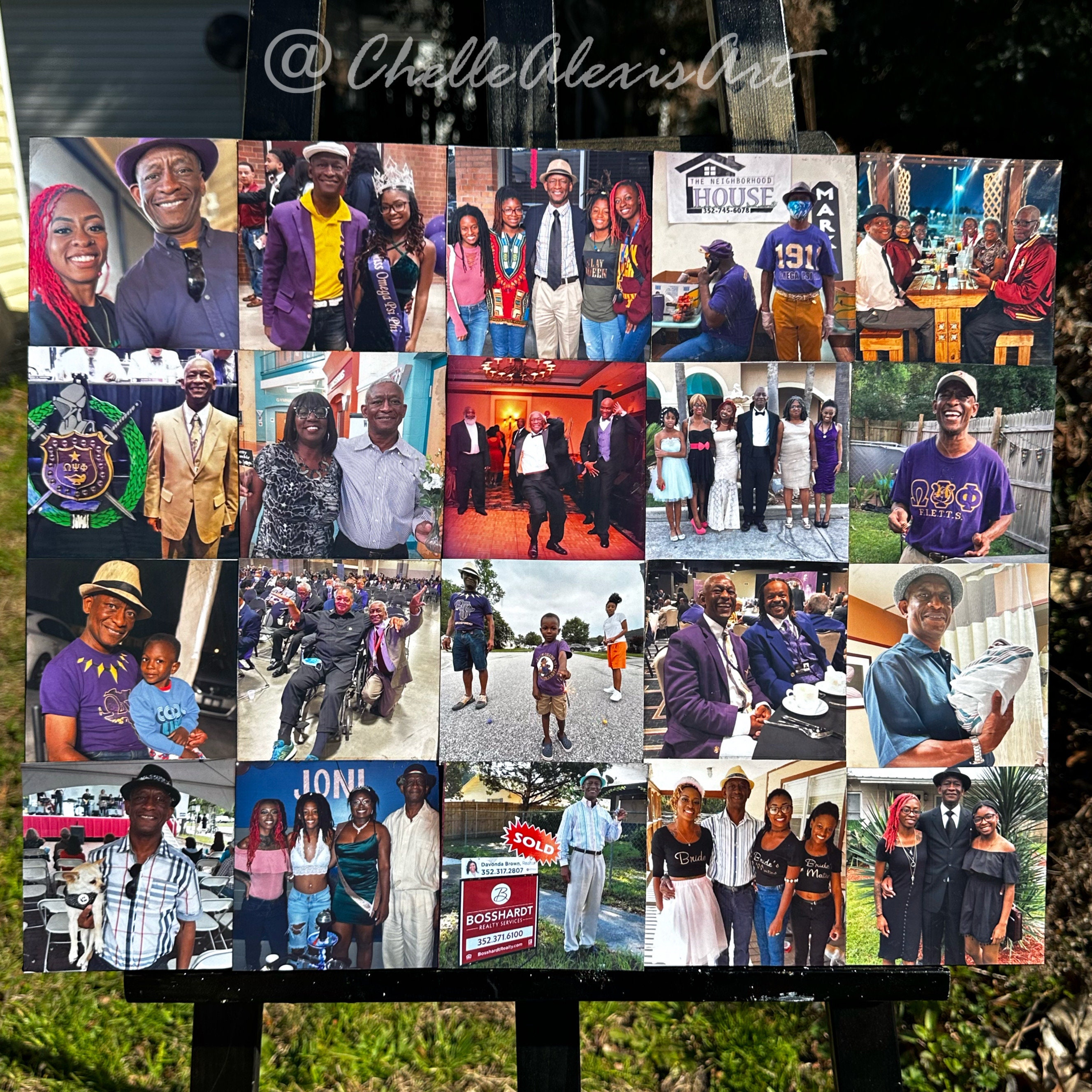 Personalized Photo Collage Canvas - Etsy