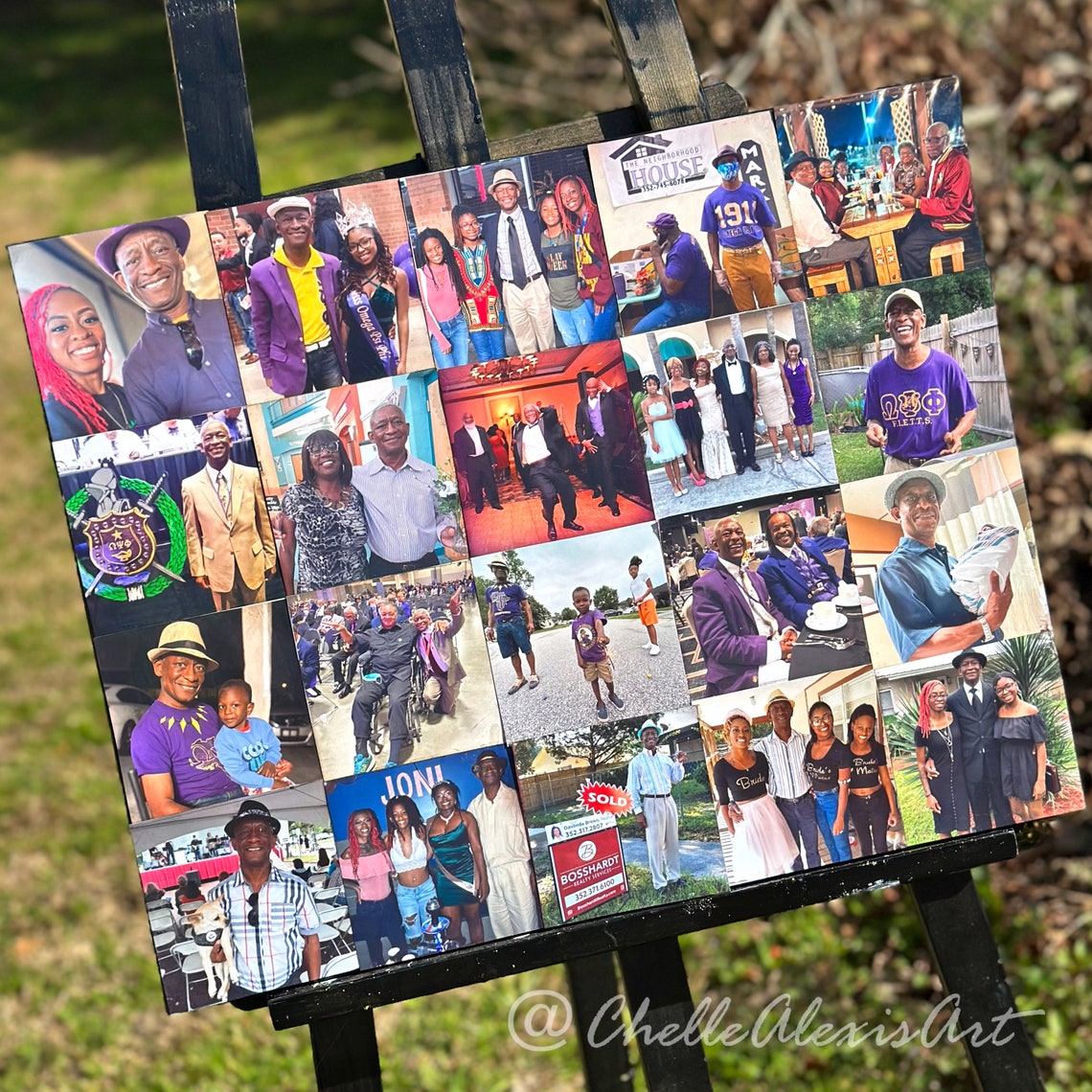 Personalized Photo Collage Canvas - Etsy
