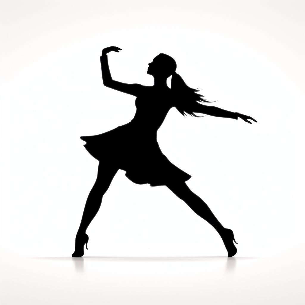 Dancer Silhouette, Enchanting Dance Silhouette, Enchanted Dancer ...