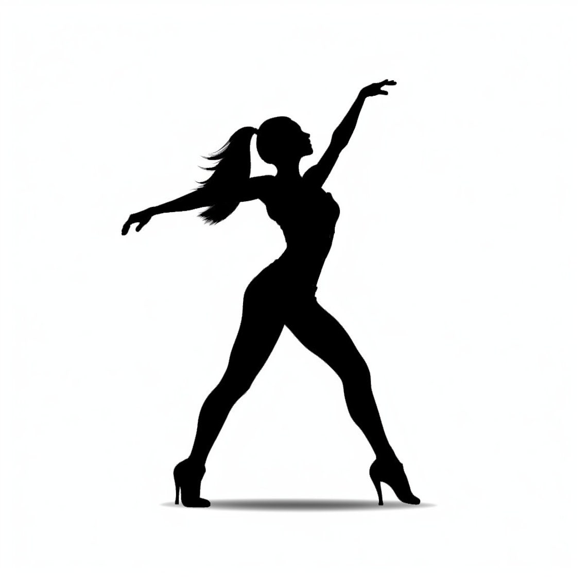 Dancer Silhouette, Enchanting Dance Silhouette, Enchanted Dancer ...