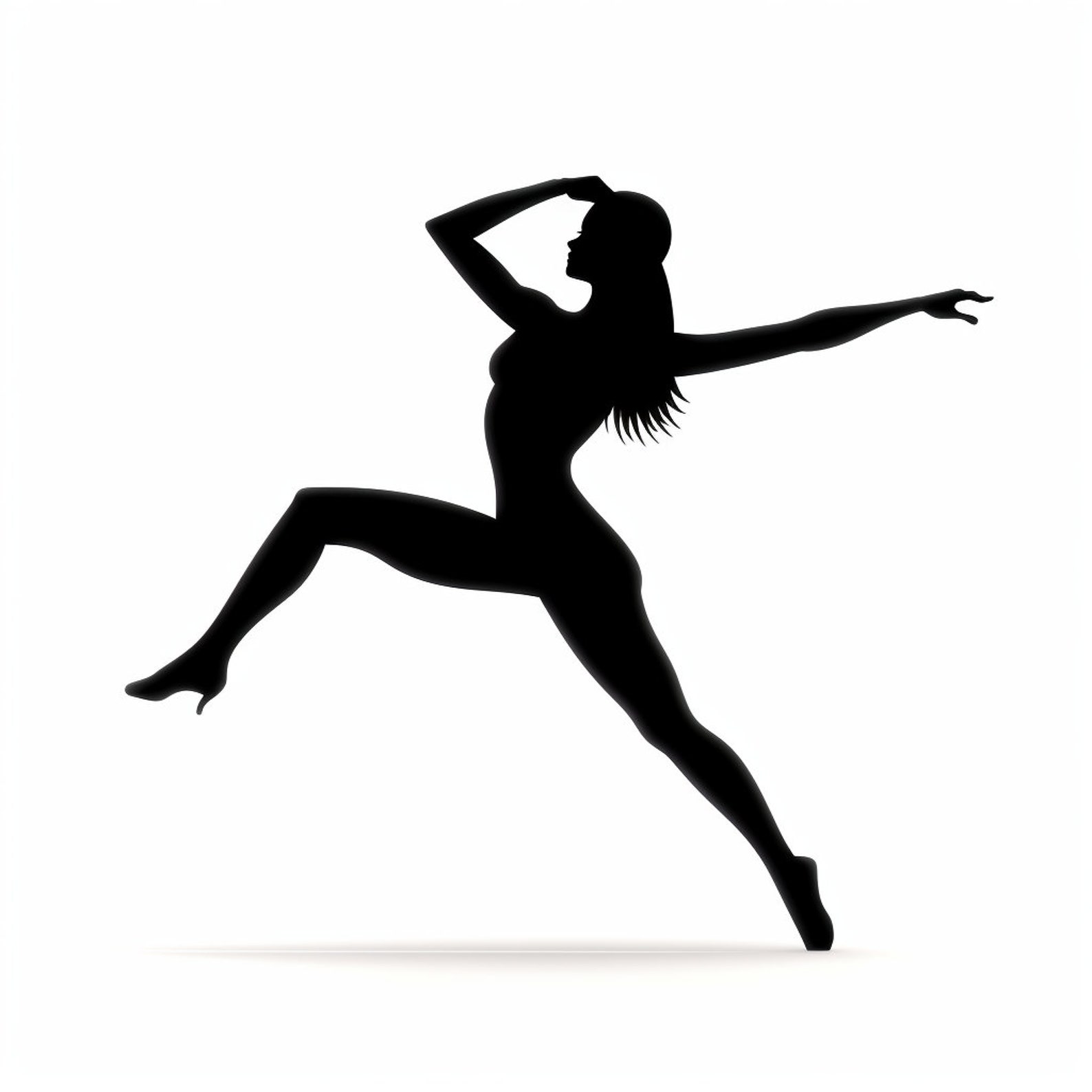 Dancer Silhouette, Enchanting Dance Silhouette, Enchanted Dancer ...