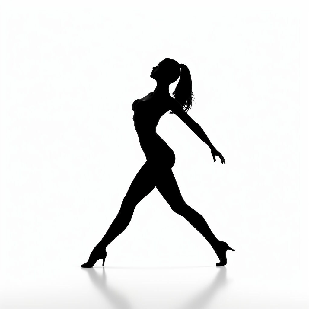 Dancer Silhouette, Enchanting Dance Silhouette, Enchanted Dancer ...